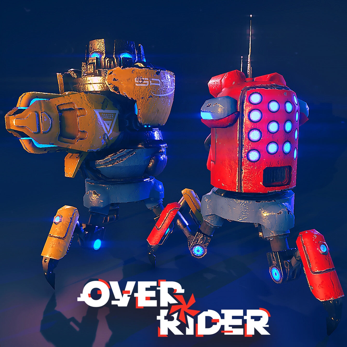ArtStation - Boom and Laser Bots - OVERRIDER