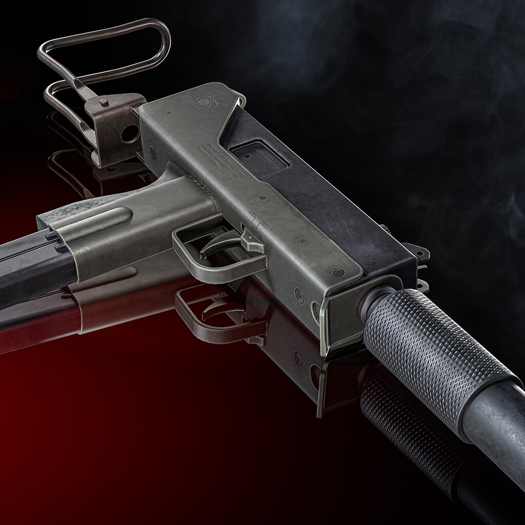 ArtStation - Ingram MAC-10