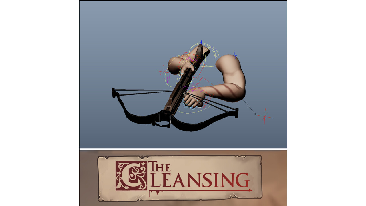 ArtStation - First Person Arms and Weapons rig