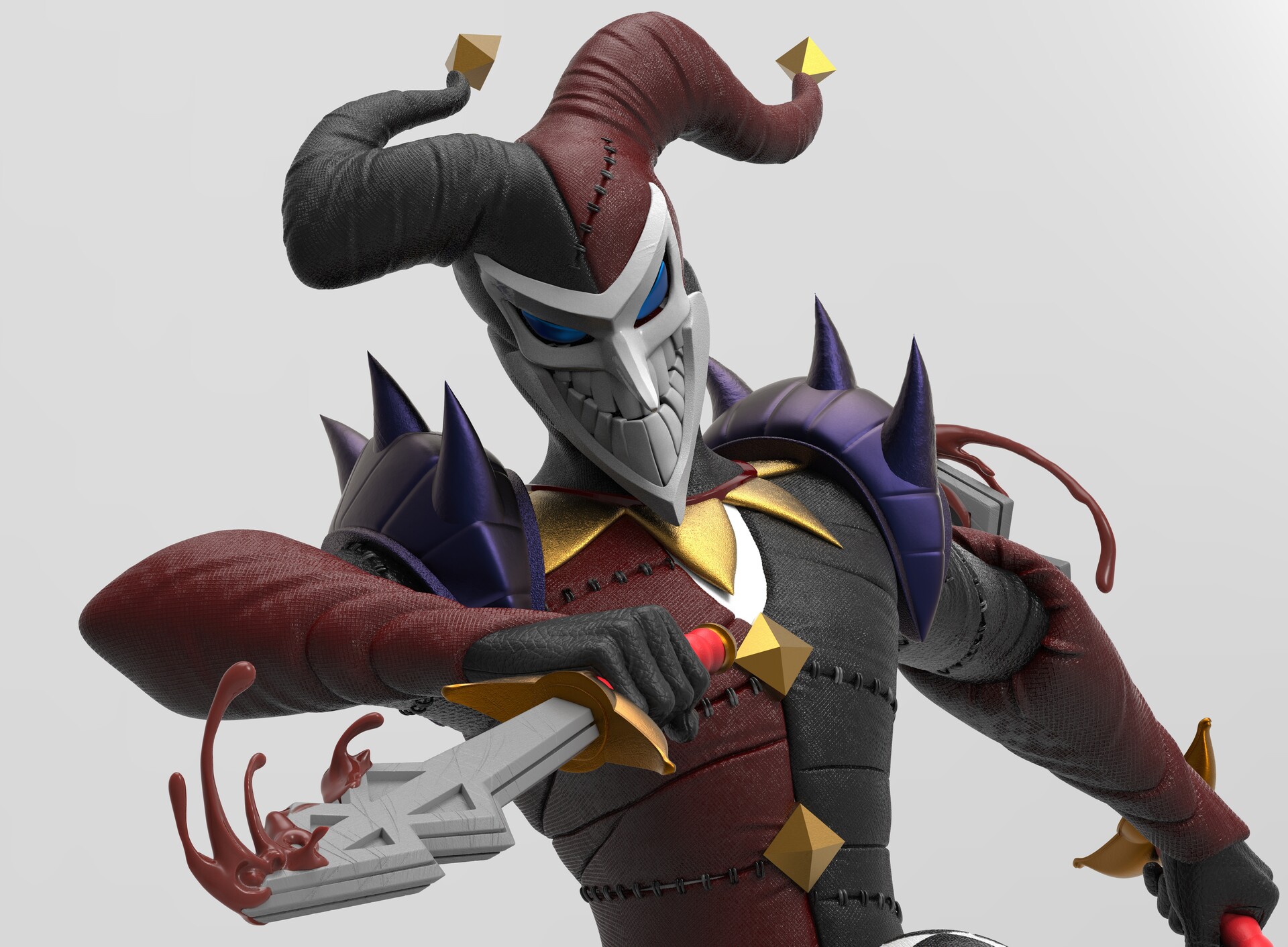 ArtStation - Shaco - League Of Legends