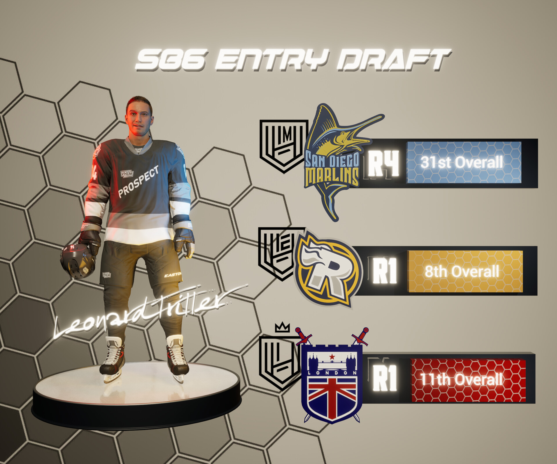 ArtStation - S86 VHL Entry Draft