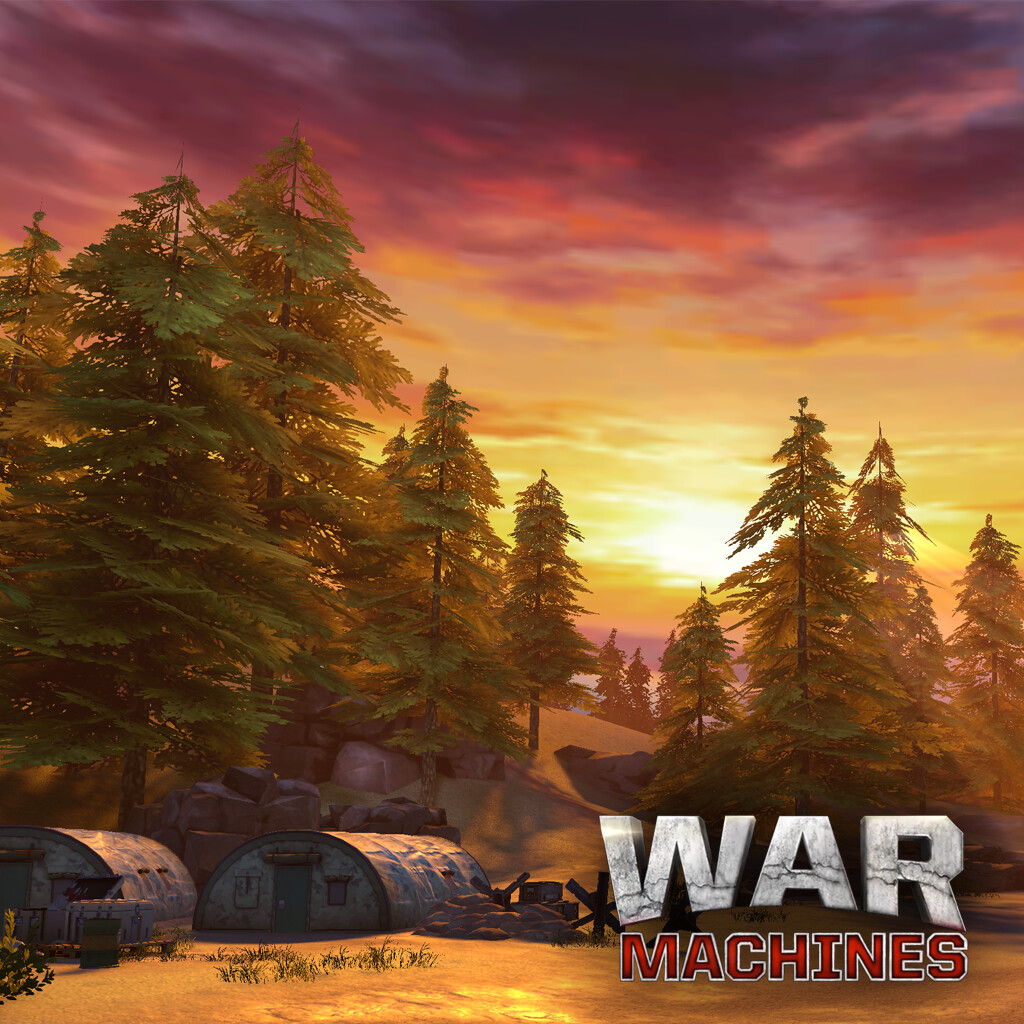 ArtStation - War Machines - Onboarding Map