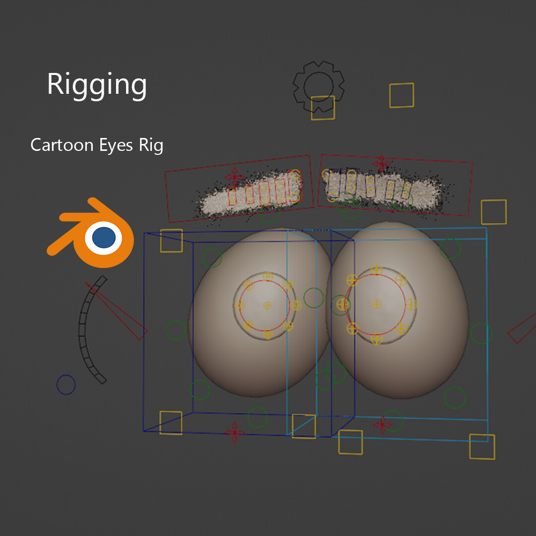 ArtStation - Advanced cartoon eye rigging