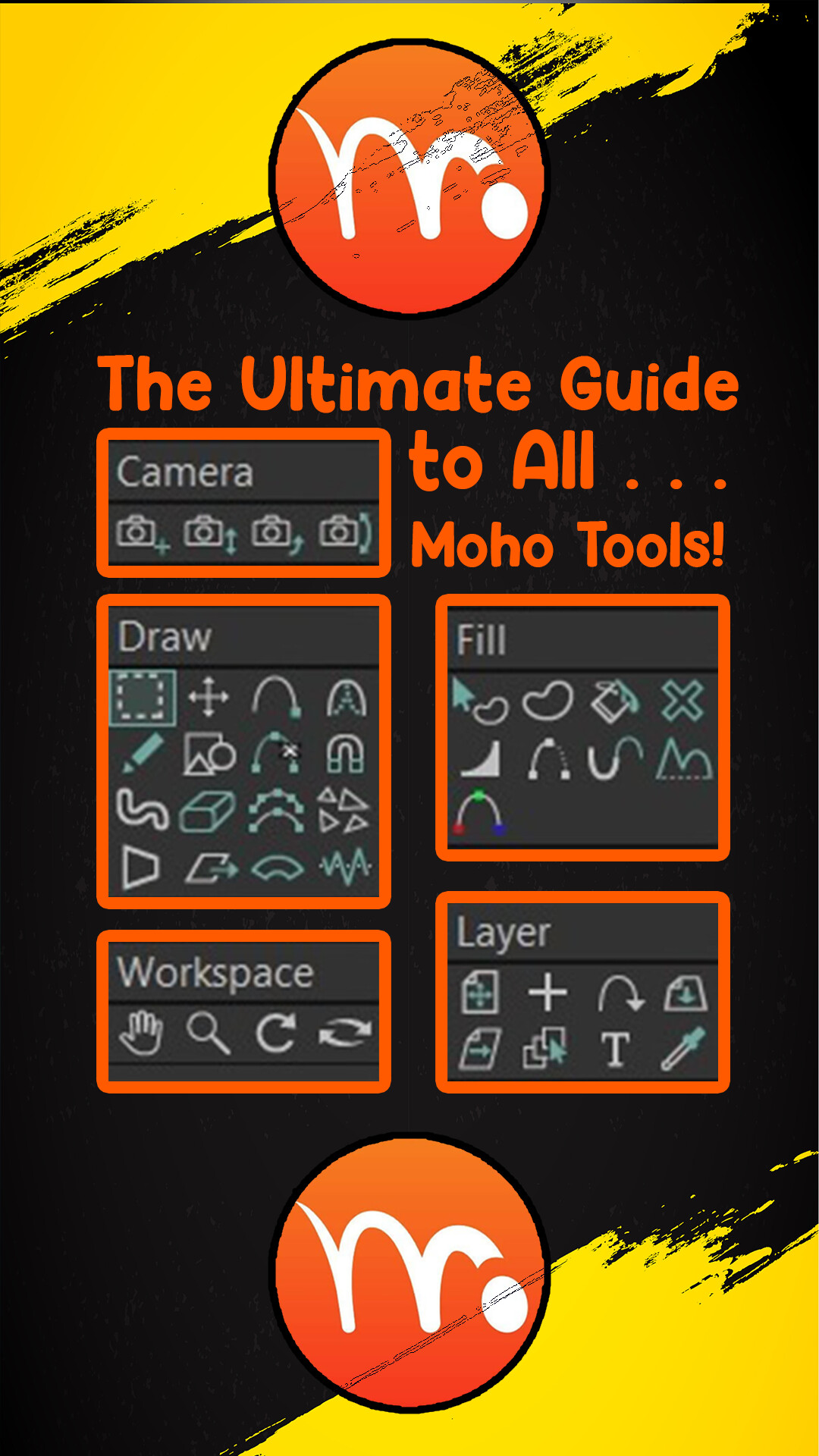 ArtStation - The Ultimate Guide to All Moho Tools | Moho 13.5 Tutorial