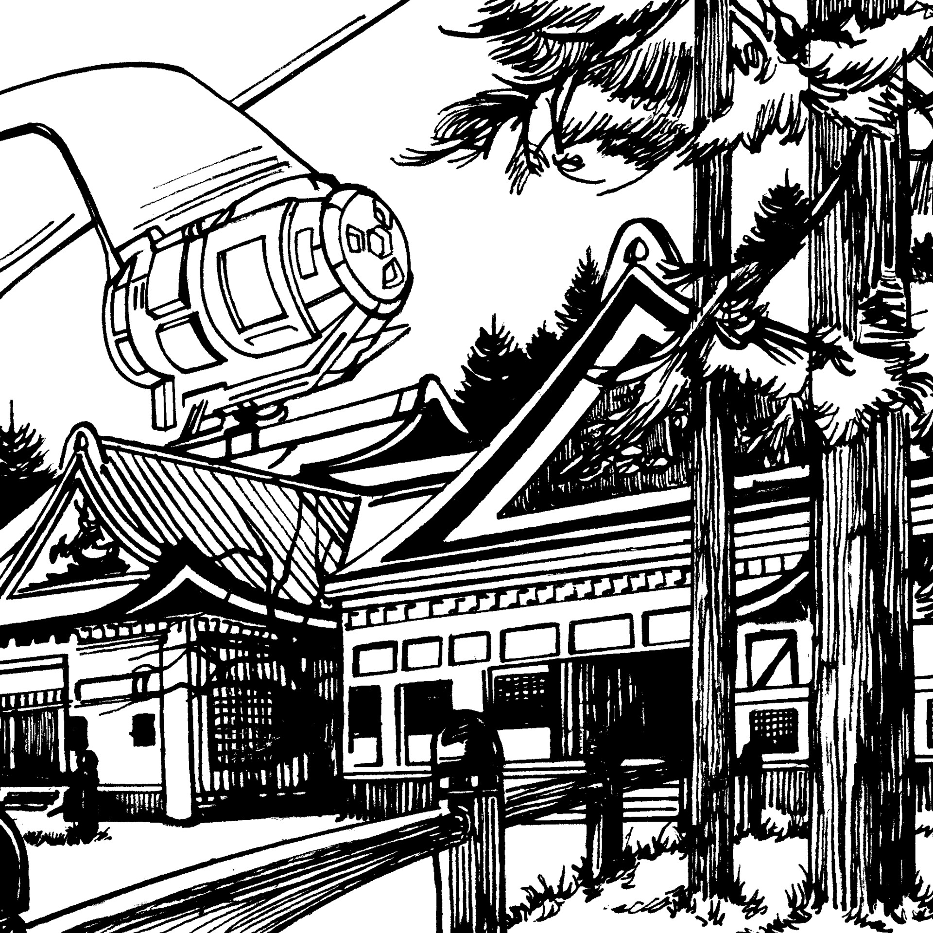 ArtStation - Traditional Comic Inking