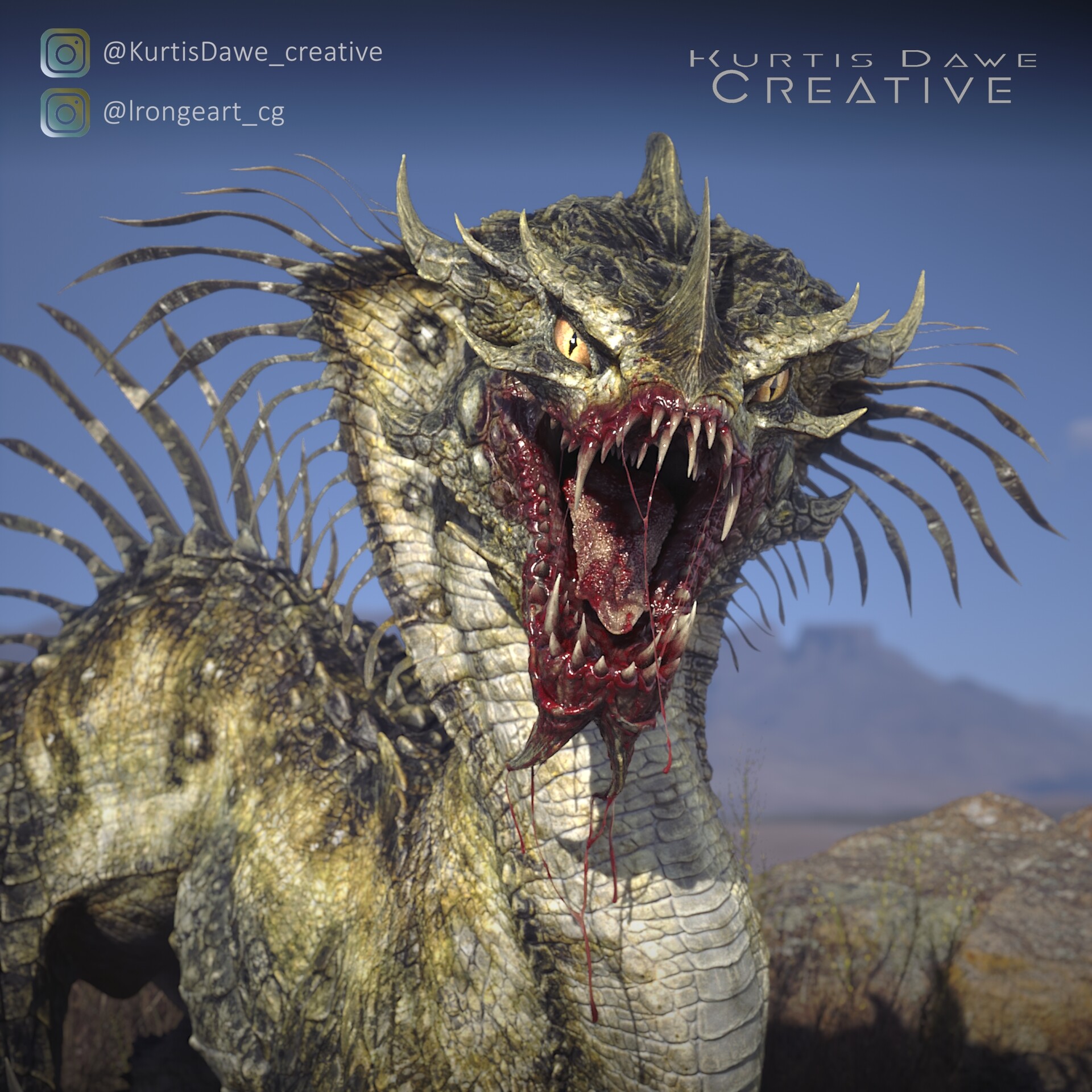 ArtStation - Razorback Whiptail