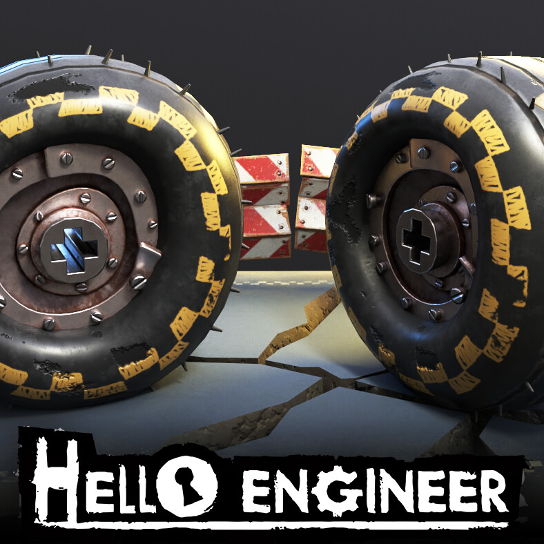 ArtStation - Wheels from Hello Engineer
