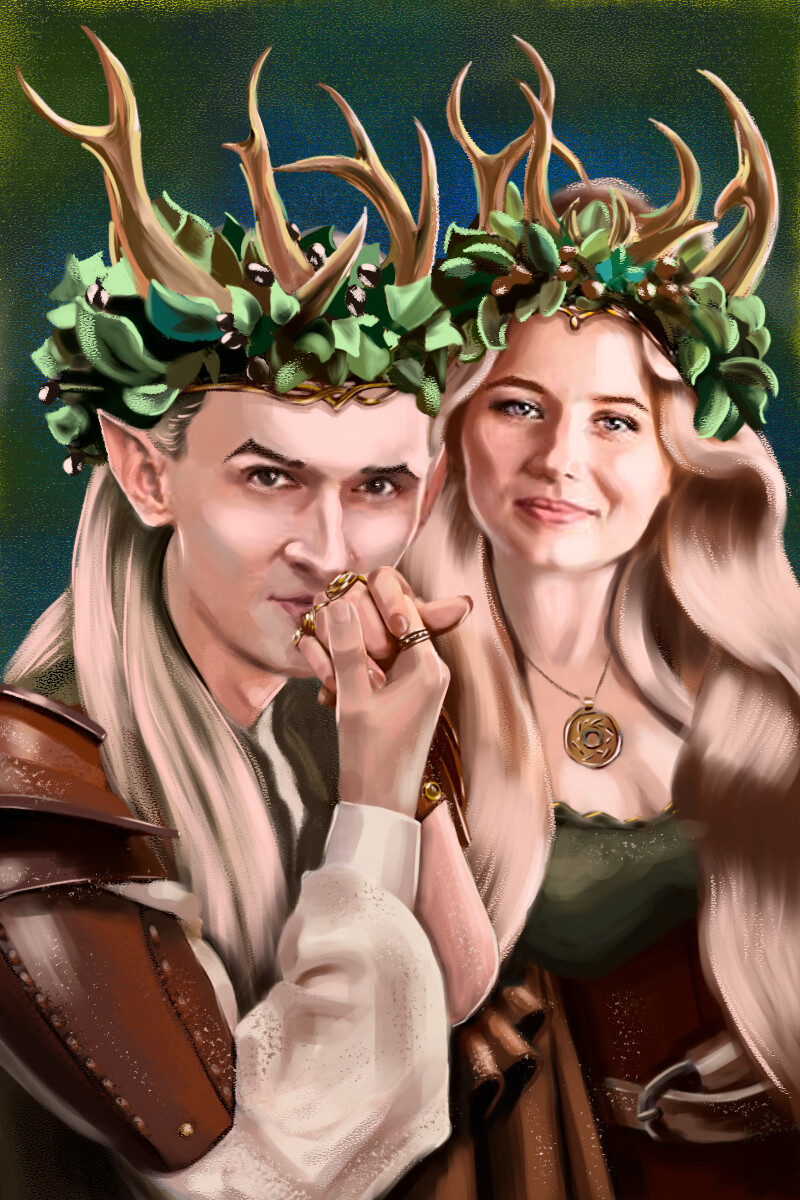 ArtStation - forest elves