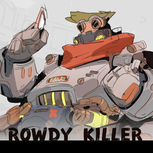 ArtStation - Rowdy killer-personal project