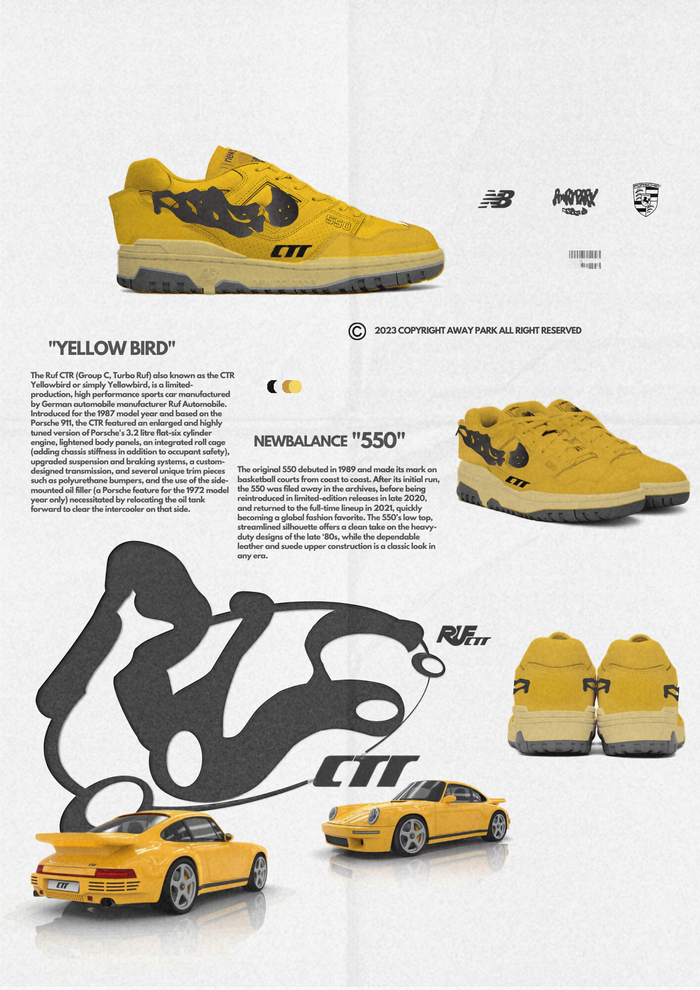 ArtStation - RUF CTR "YELLOW BIRD" 550