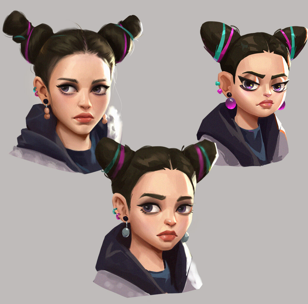 ArtStation - Painting style practice