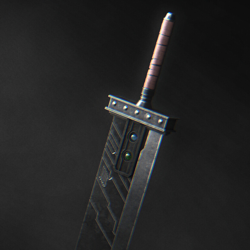 ArtStation - FINAL FANTASY VII - Buster Sword