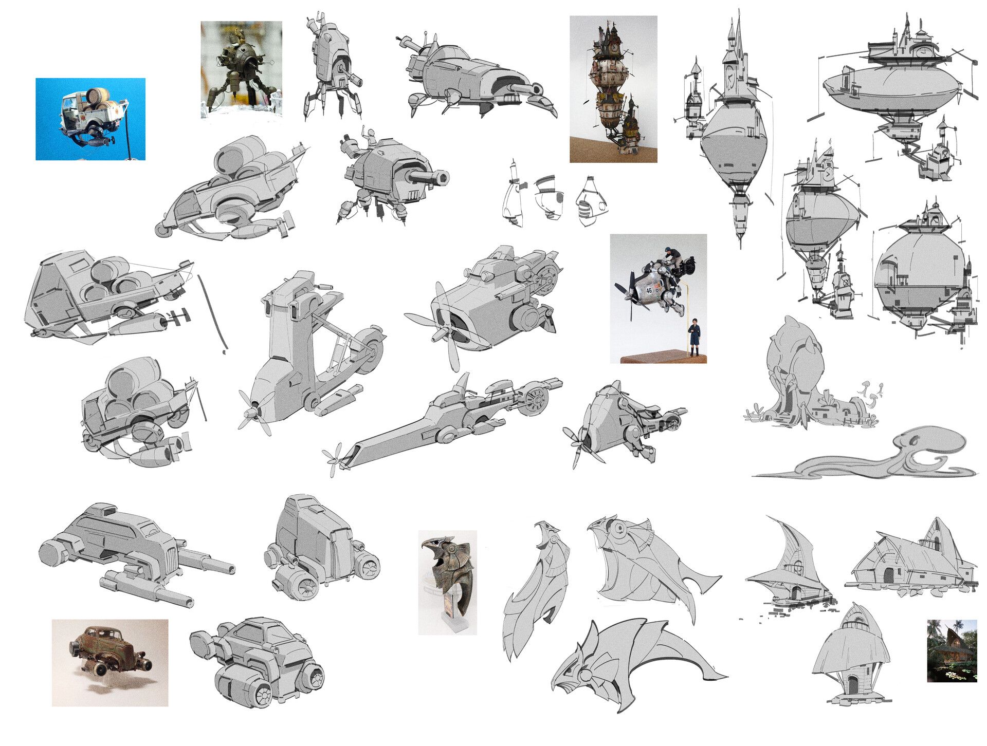 ArtStation - Different graphic exercises