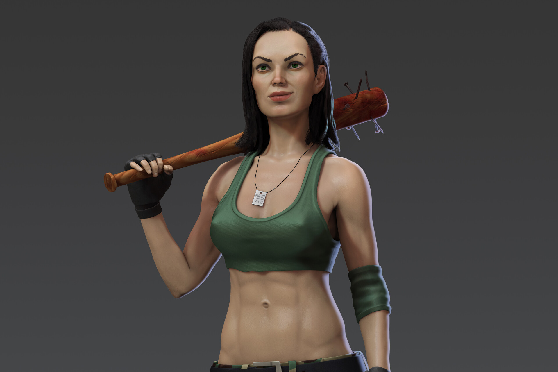 ArtStation - Post-apocalyptic warrior