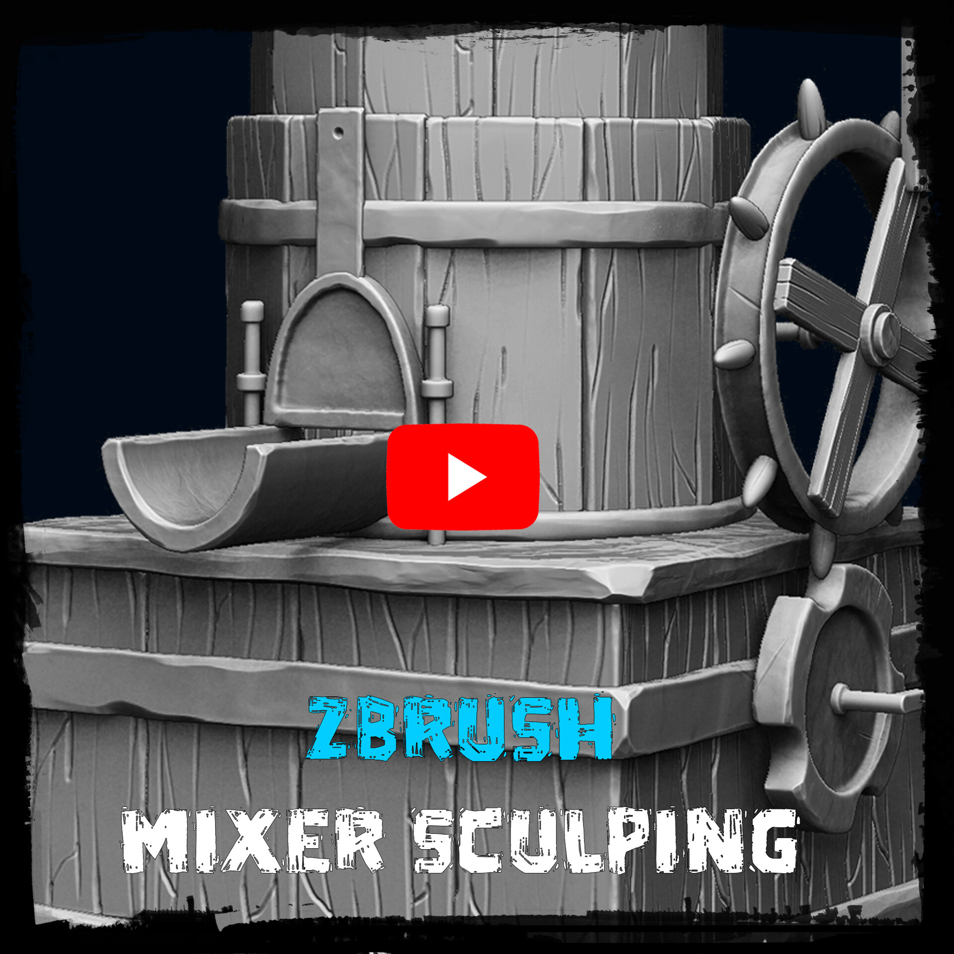ArtStation - Zbrush Mixer Sculping