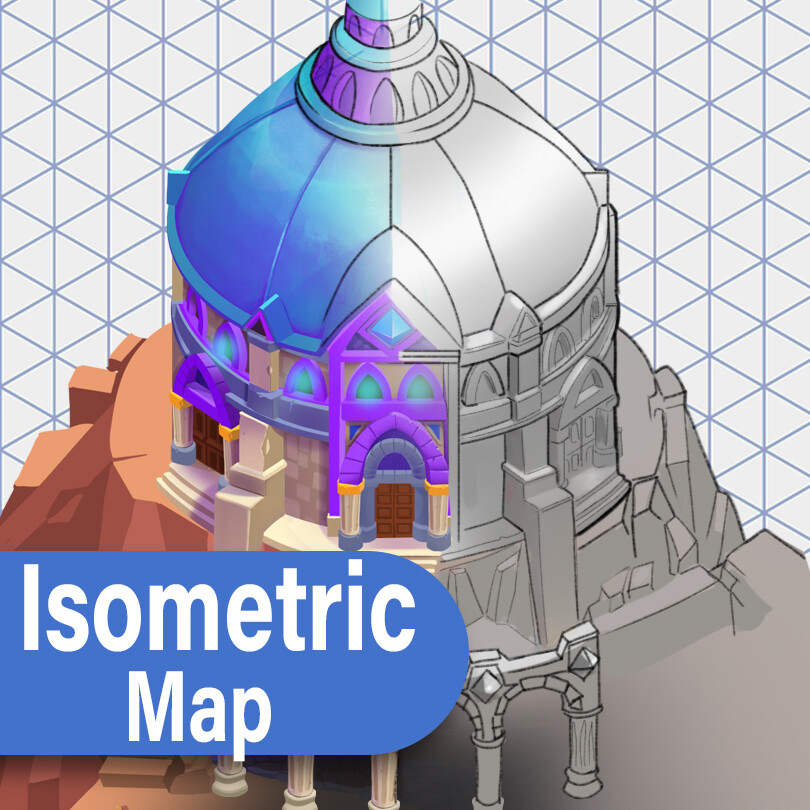 ArtStation - Isometric Map