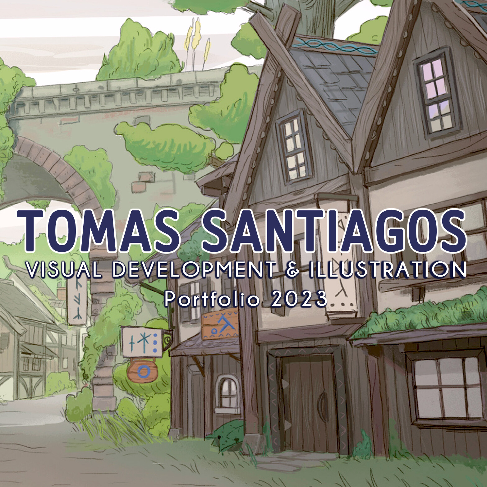 ArtStation - Visual development portfolio 2023 - Tomas Santiagos