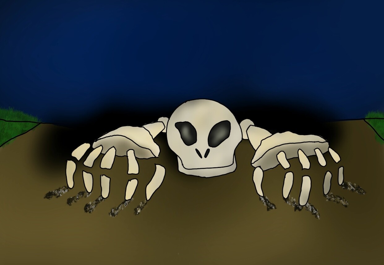 ArtStation - Stop Motion skeleton