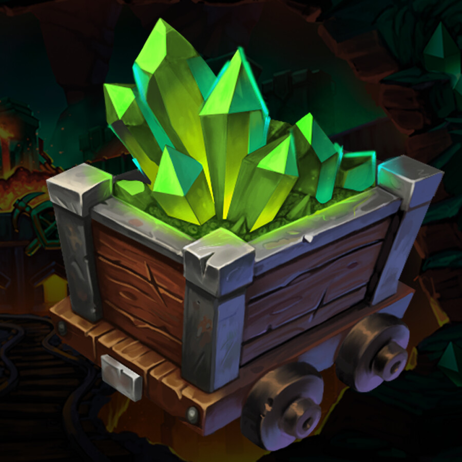 ArtStation - DWARVEN GEMS | elements design