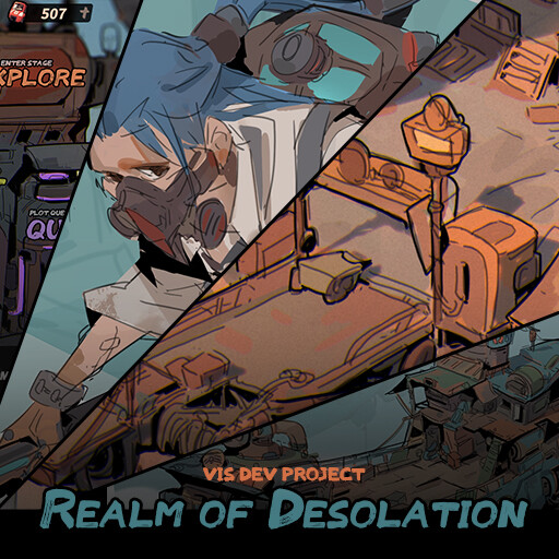 Samuel Tang - Realm of Desolation-Vis Dev work for personal project