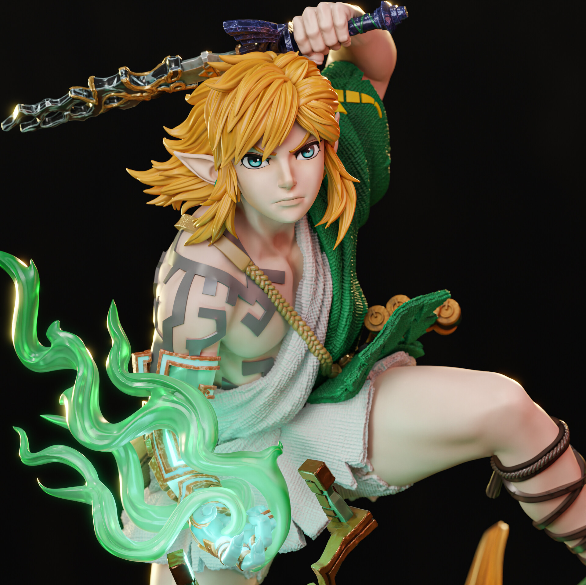 ArtStation - Link - The Legend Of Zelda - Tears Of The Kingdom