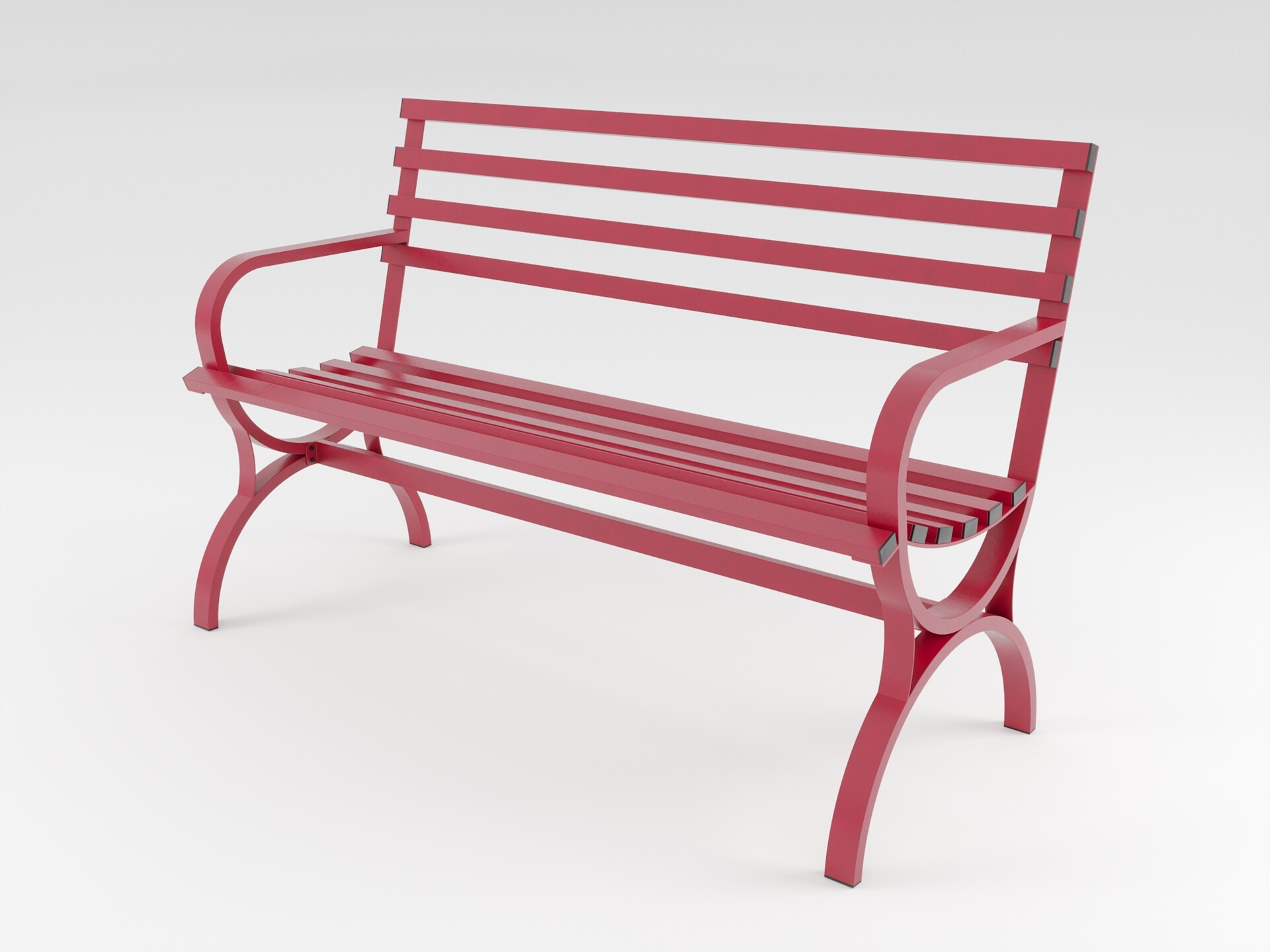 ArtStation - GENERIC BENCH LANCAS RED