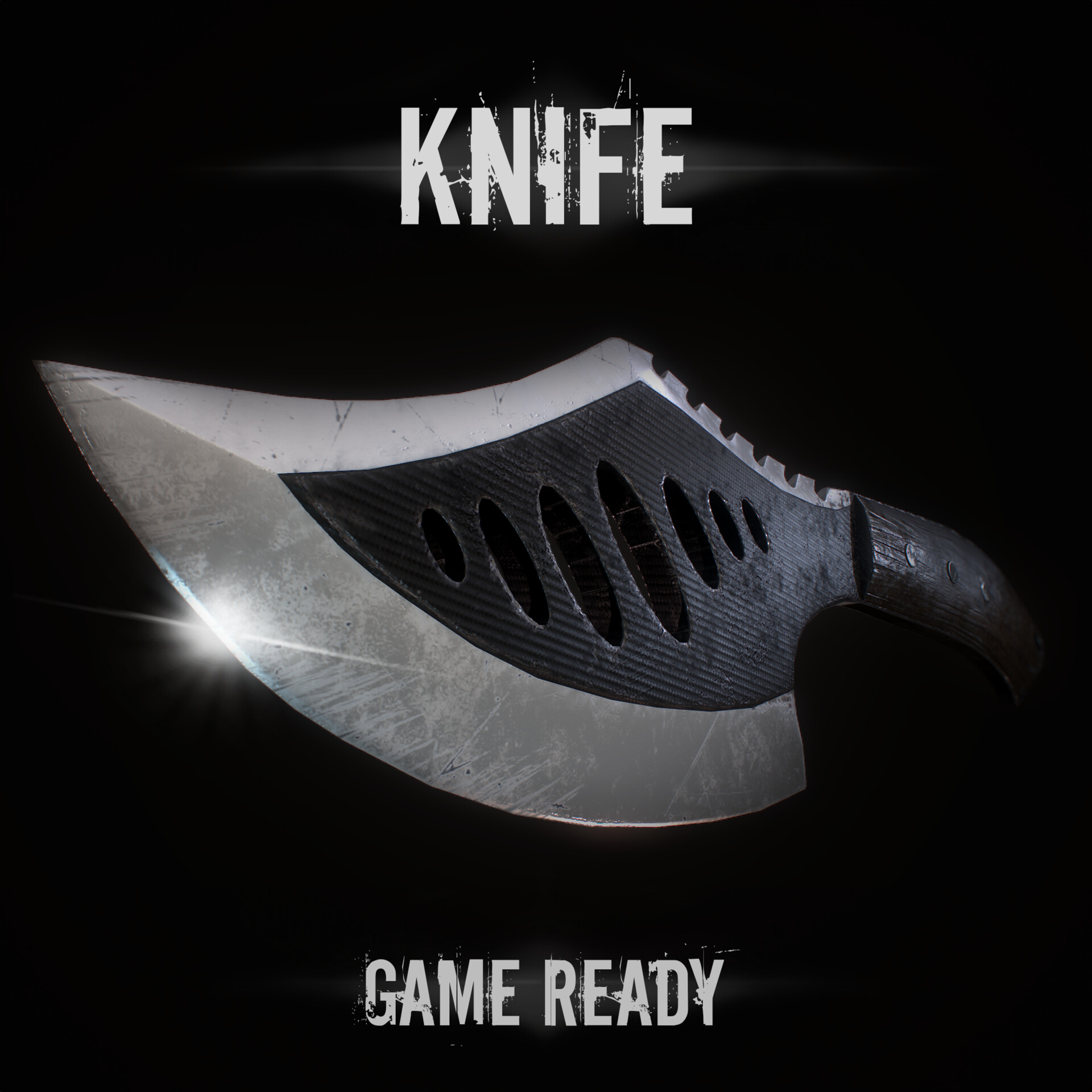 ArtStation - 🔪 Knife (game ready)🔪