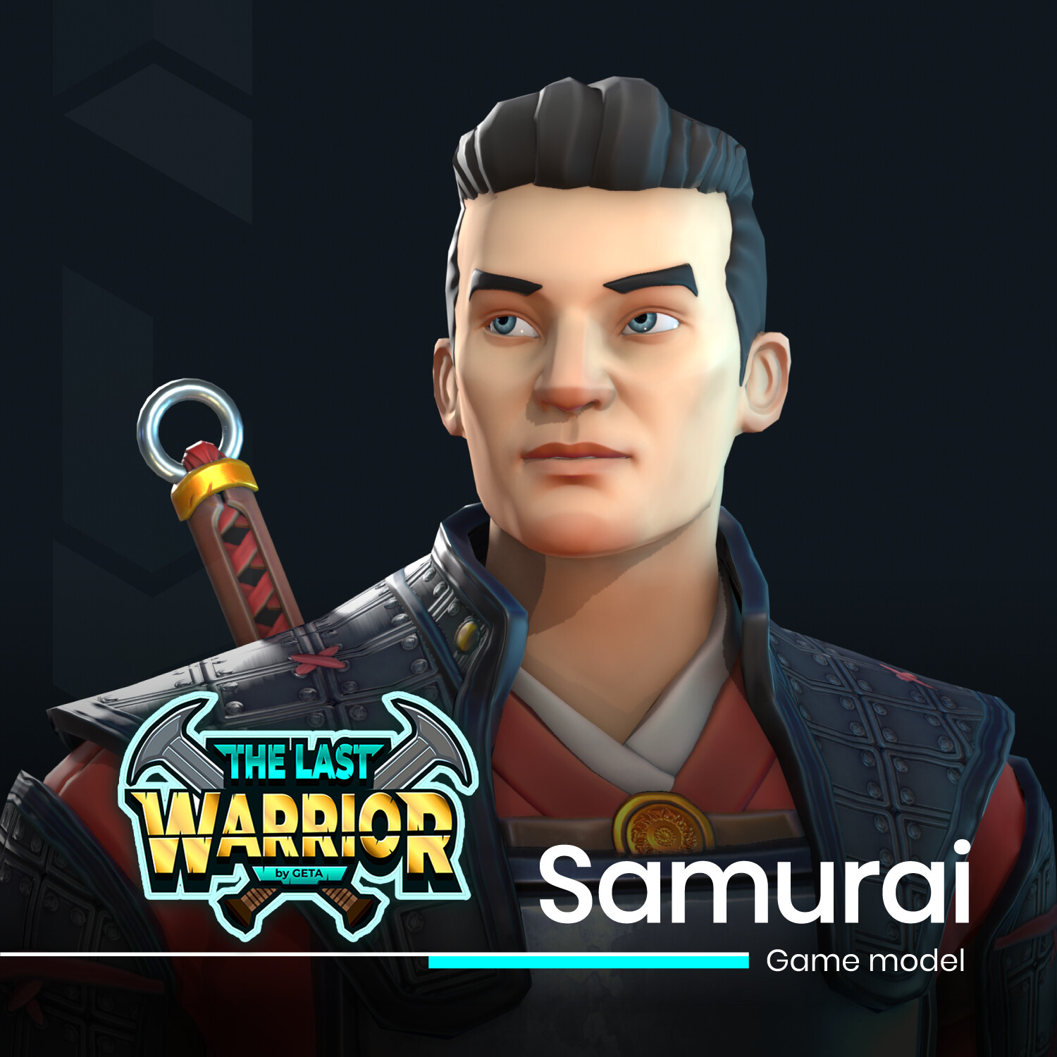 ArtStation - Samurai Character - The Last Warrior