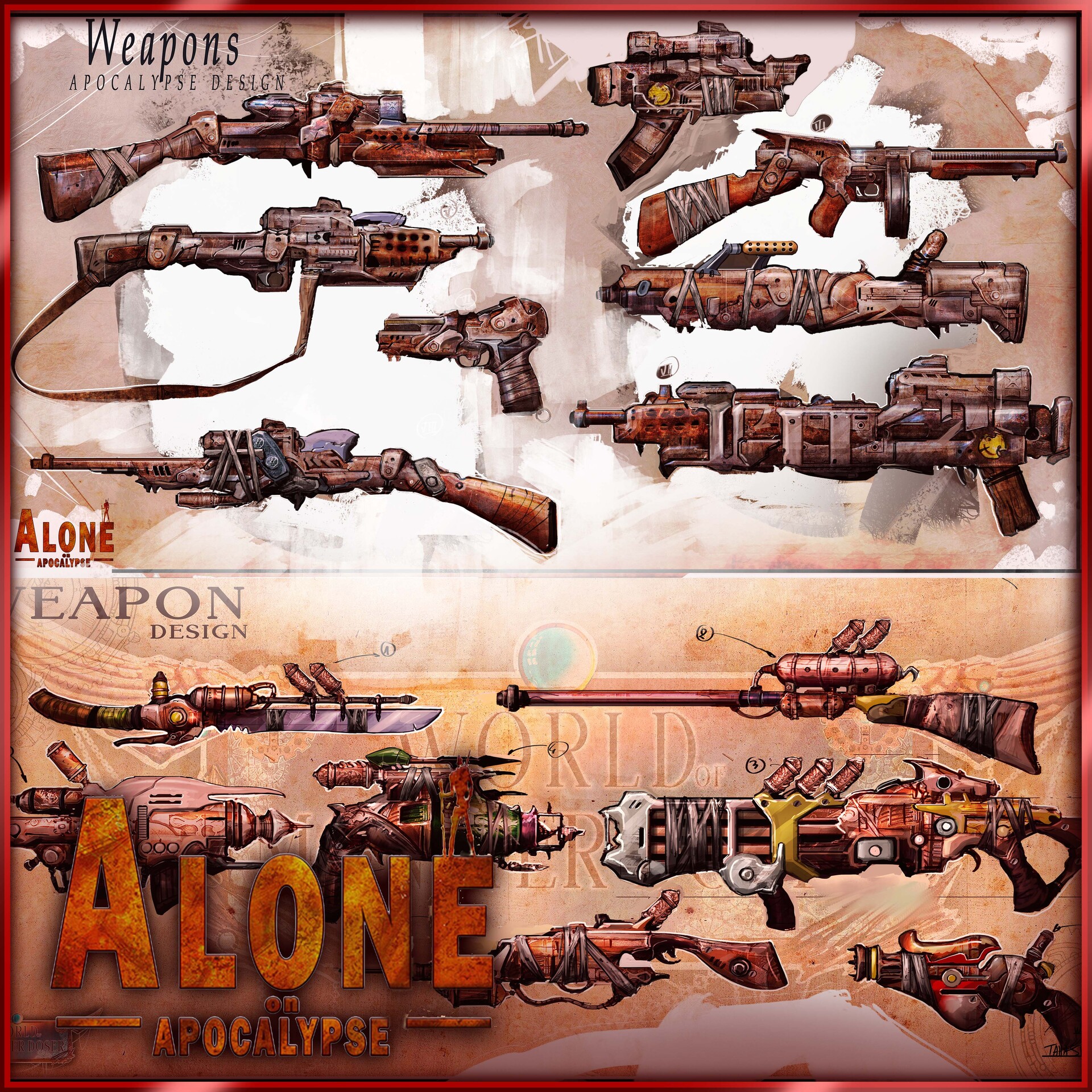 ArtStation - weapons design