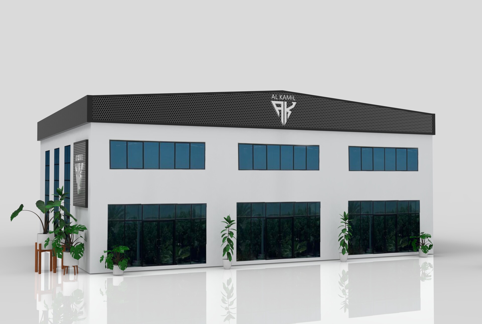 ArtStation - 3D Outdoor Warehouse