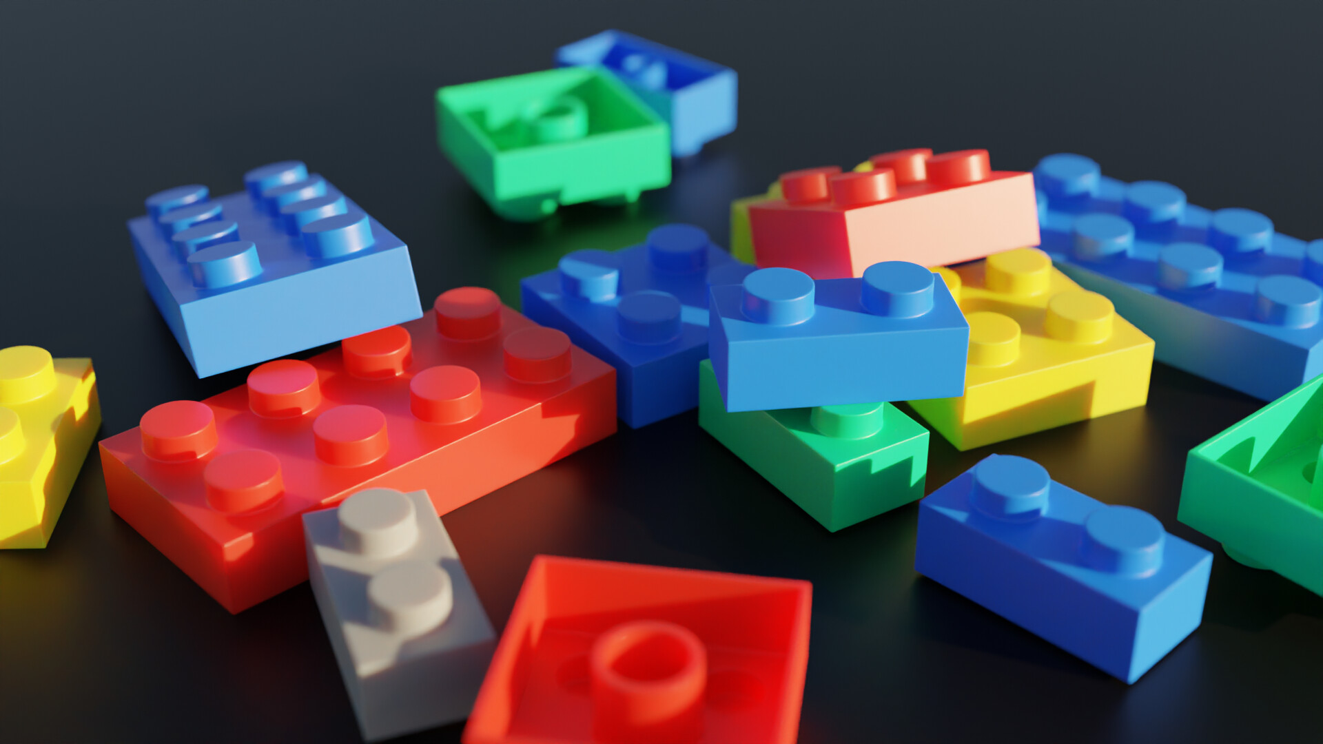 ArtStation - 3D Lego Slow Motion 4K