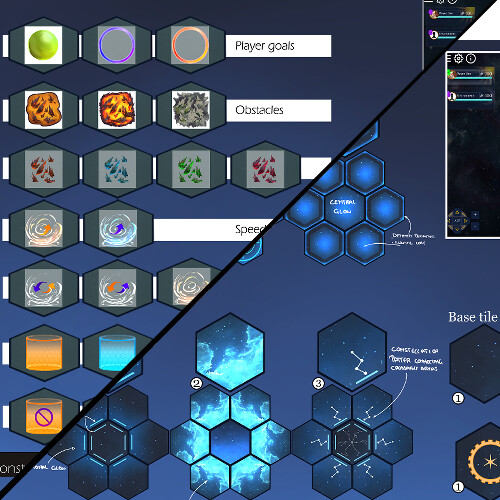 ArtStation - UI elements and Map Obstacles