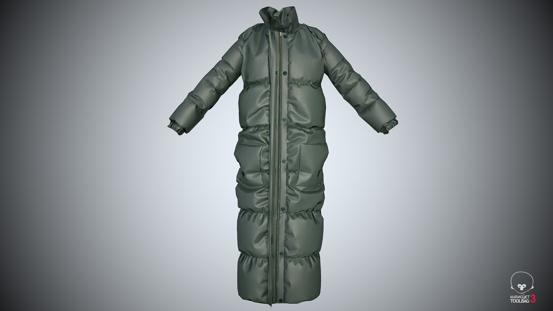 ArtStation - Puffer Coat Game Ready