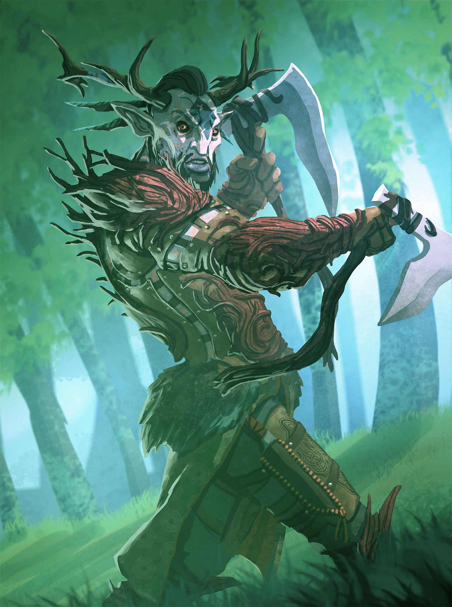 Nicolas (ico) Vallée - Neart Craoibhe : Cernuim Knight