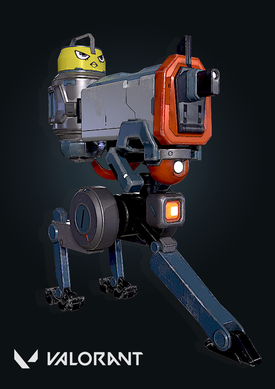 ArtStation - Valorant Killjoy turret