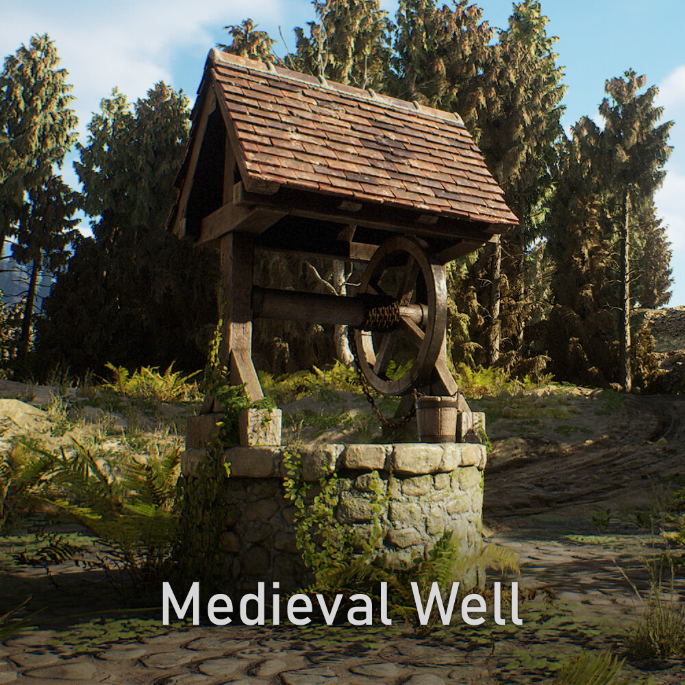ArtStation - Medieval Well
