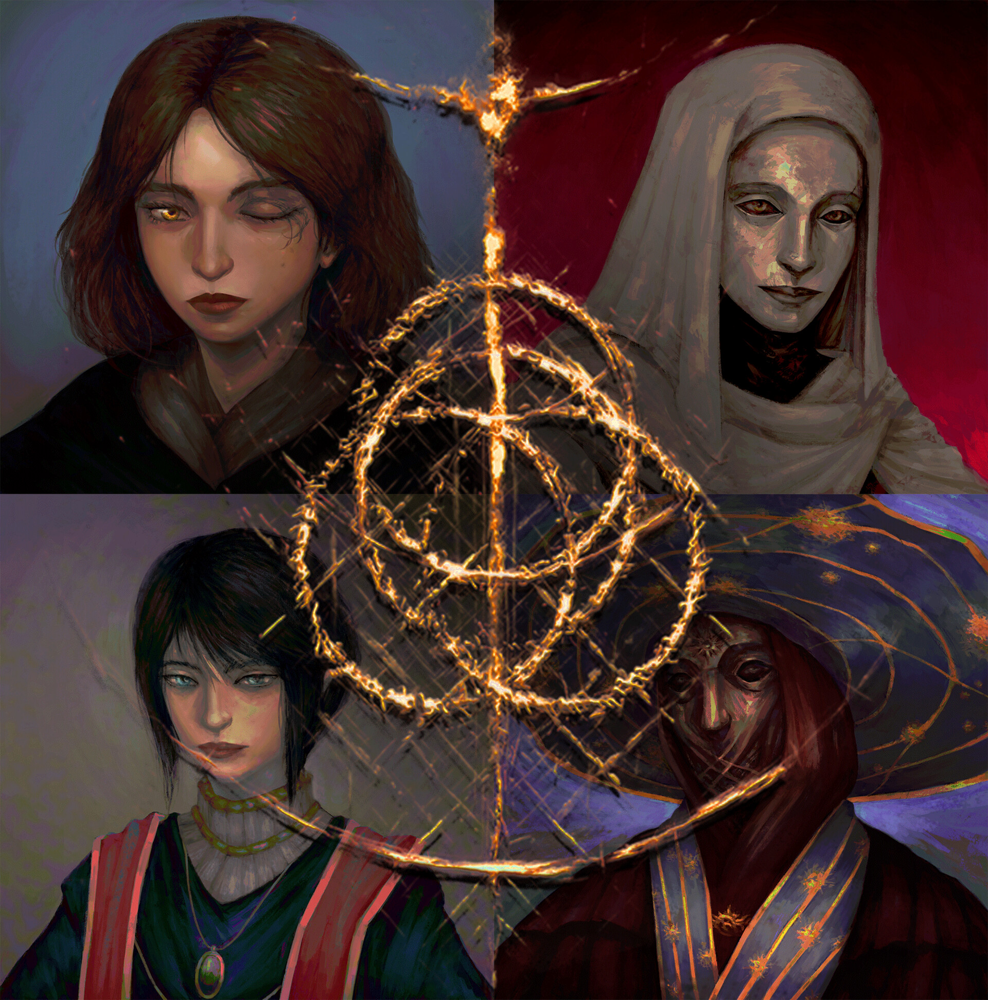 ArtStation - Portraits|Elden Ring