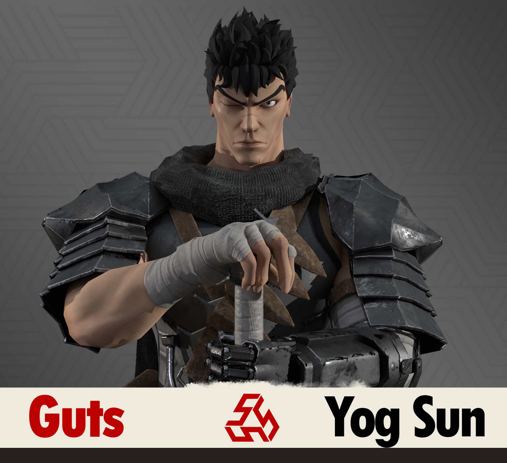 ArtStation - Character modeling: Guts