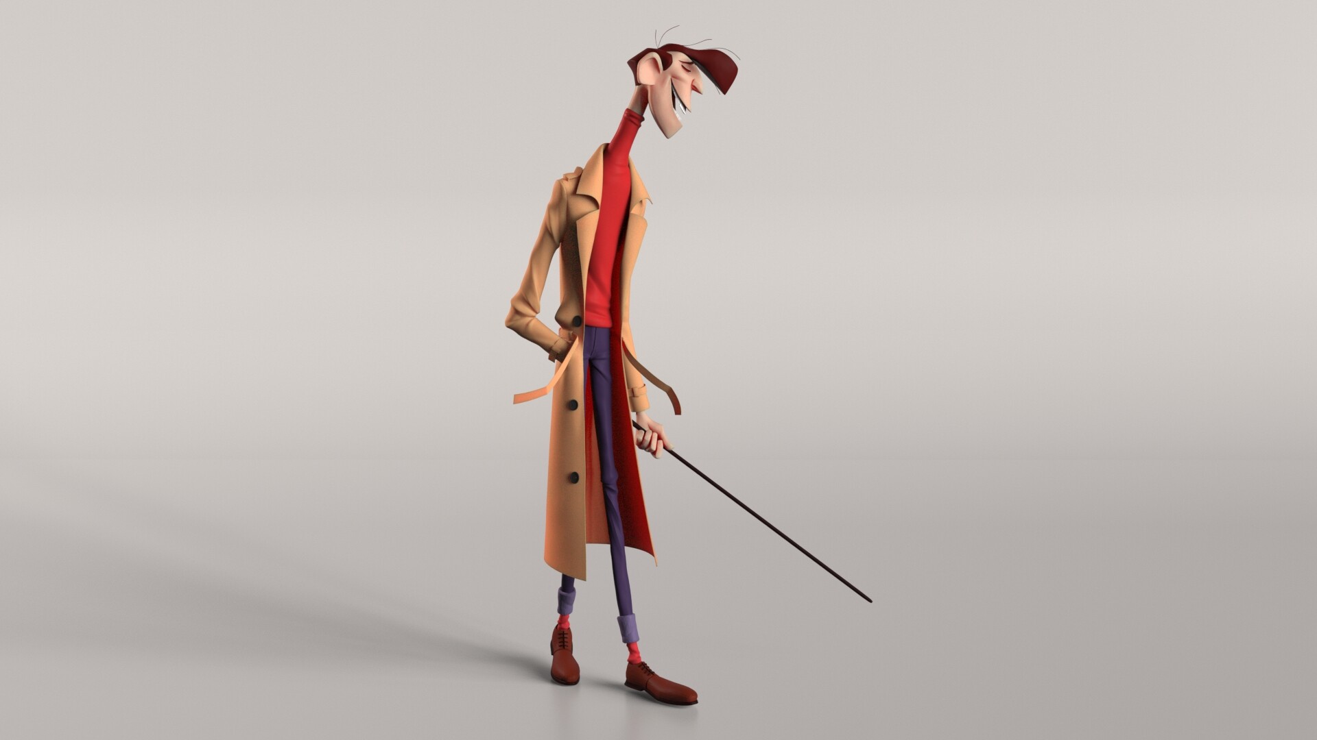 ArtStation - Thin Pedestrian