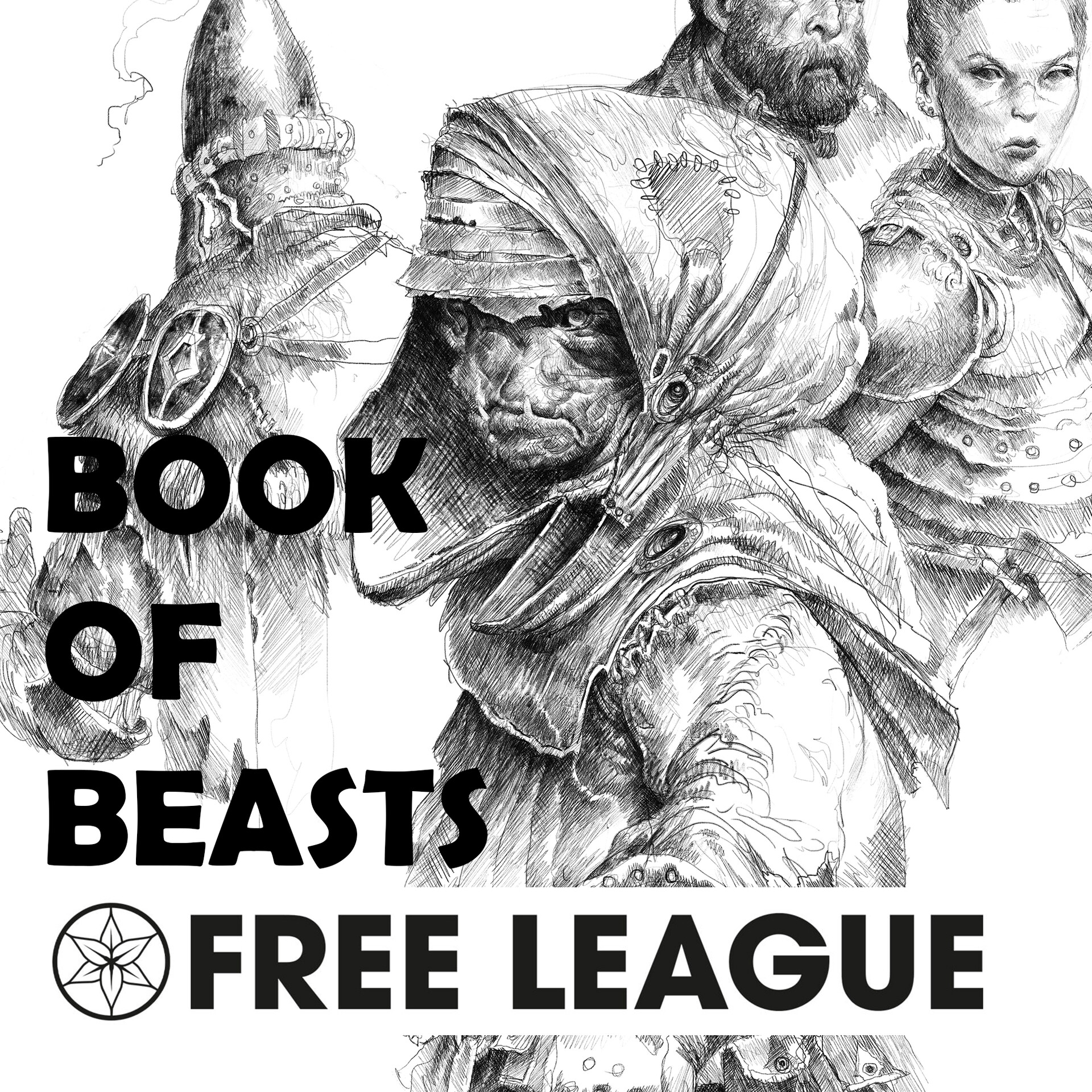 ArtStation - Book of beasts Interior illustration for Forbidden lands
