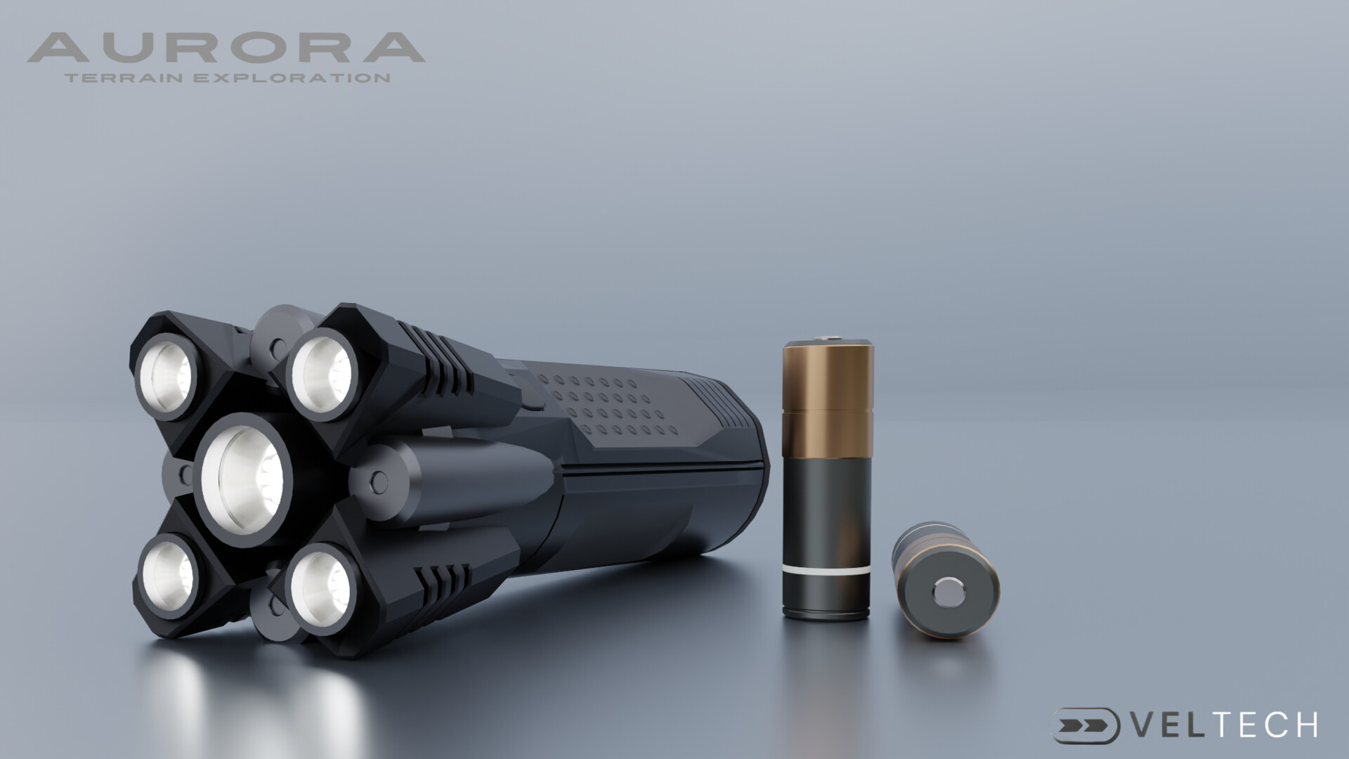 ArtStation - Sci-fi Flashlight