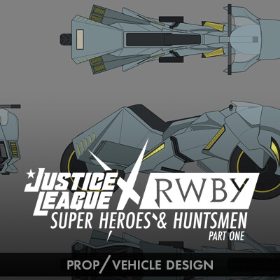 ArtStation - Justice League X RWBY: Superheroes and Huntsman, Part One: Prop/Vehicle Design