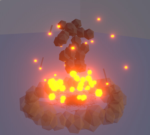 ArtStation - Low Poly Explosion