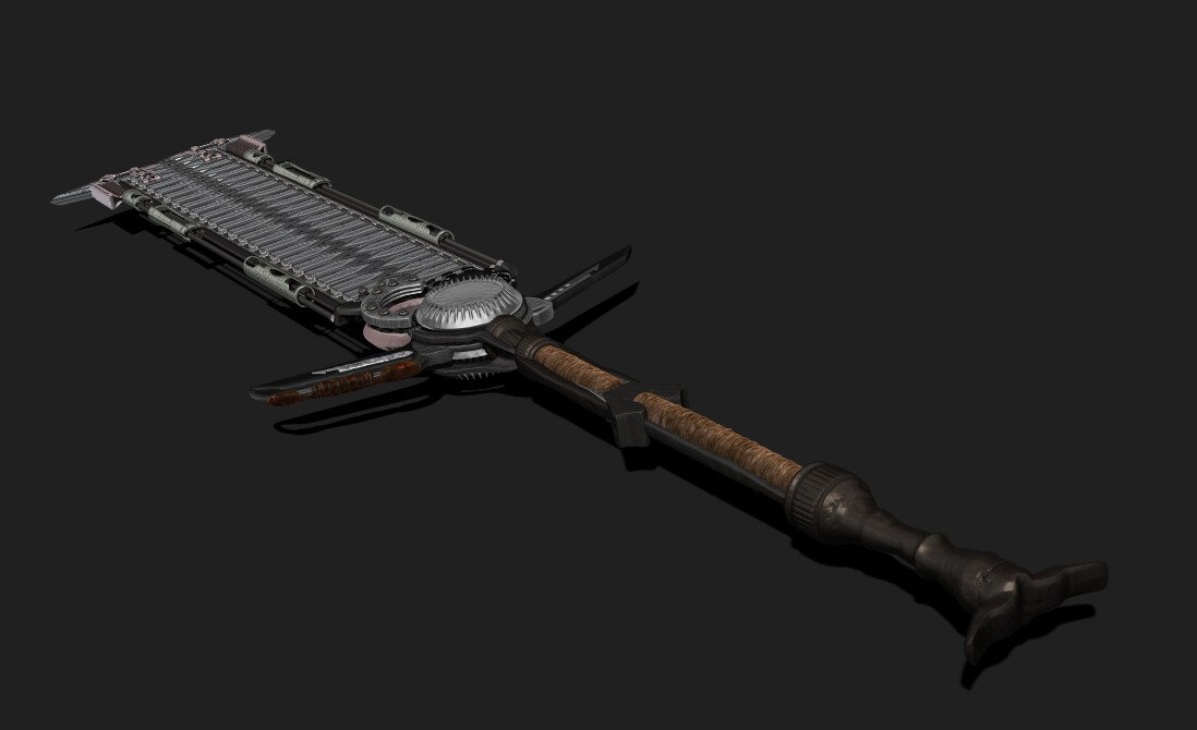 ArtStation - The Jaw Sword - Made in Zbrush Core