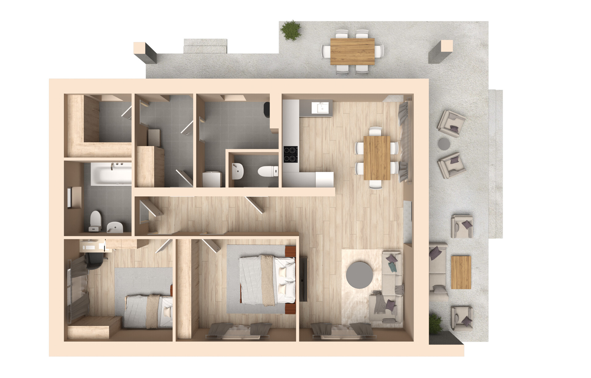 ArtStation - 3d room layout