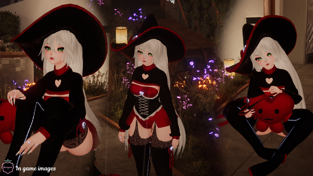 ArtStation - Val - The Valentines Witch [3D Model] [VRCHAT]