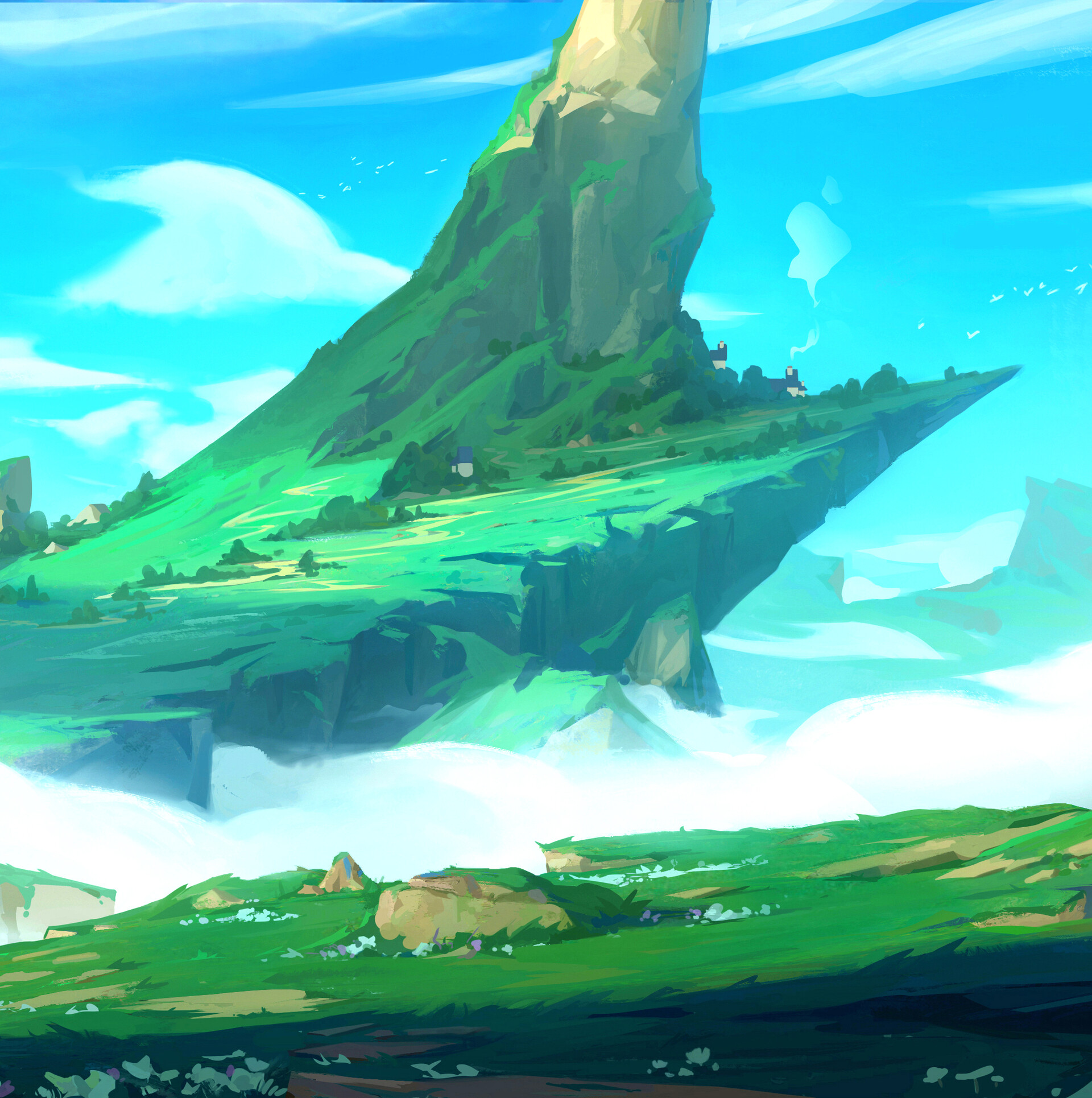 ArtStation - Sky land