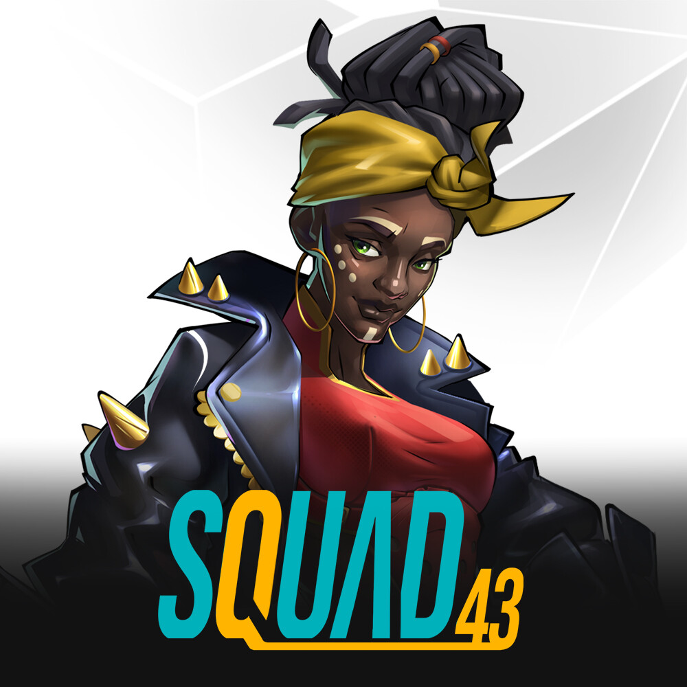 ArtStation - Squad 43 | Colette character concept for Chameleon 42 studio