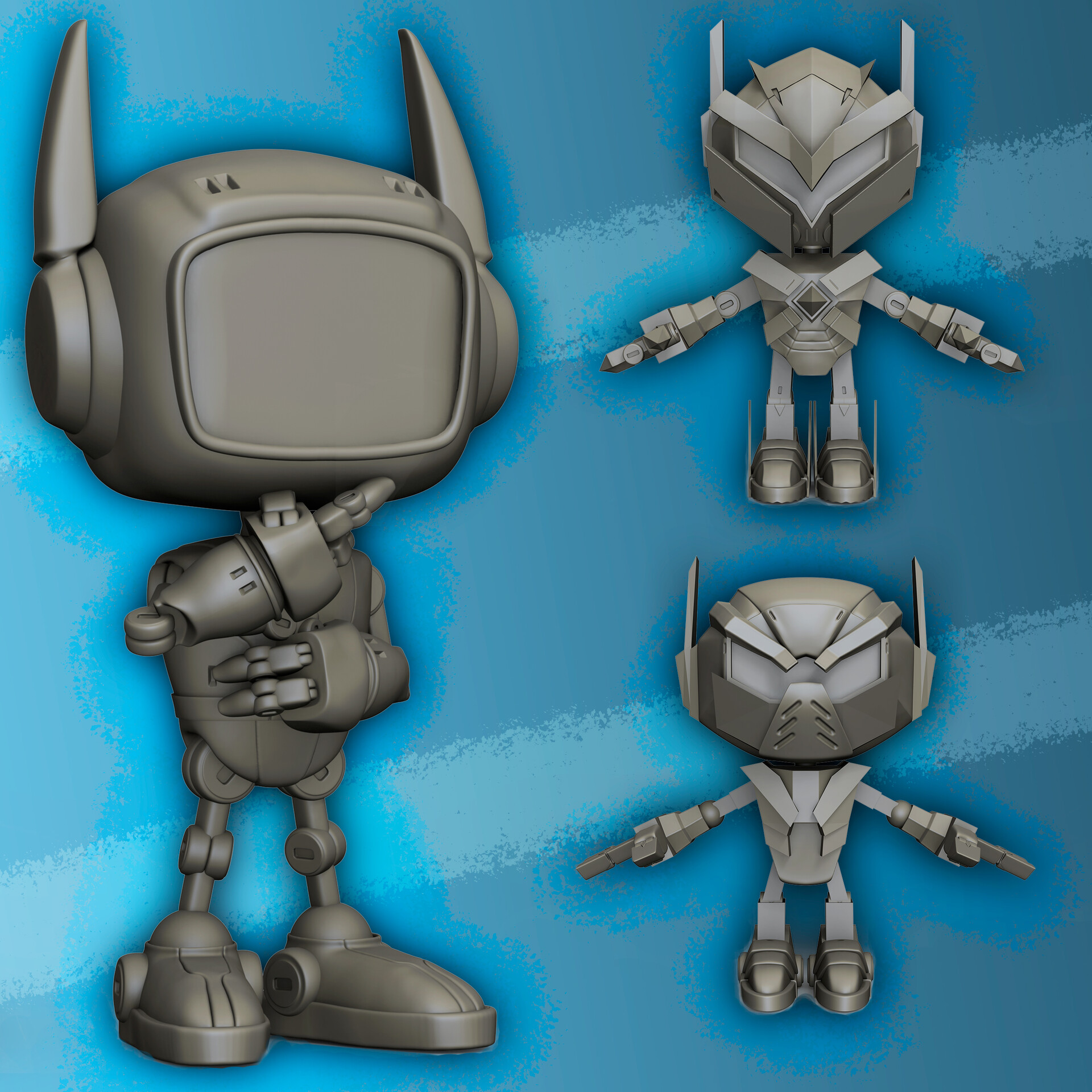 ArtStation - Robot Evolution