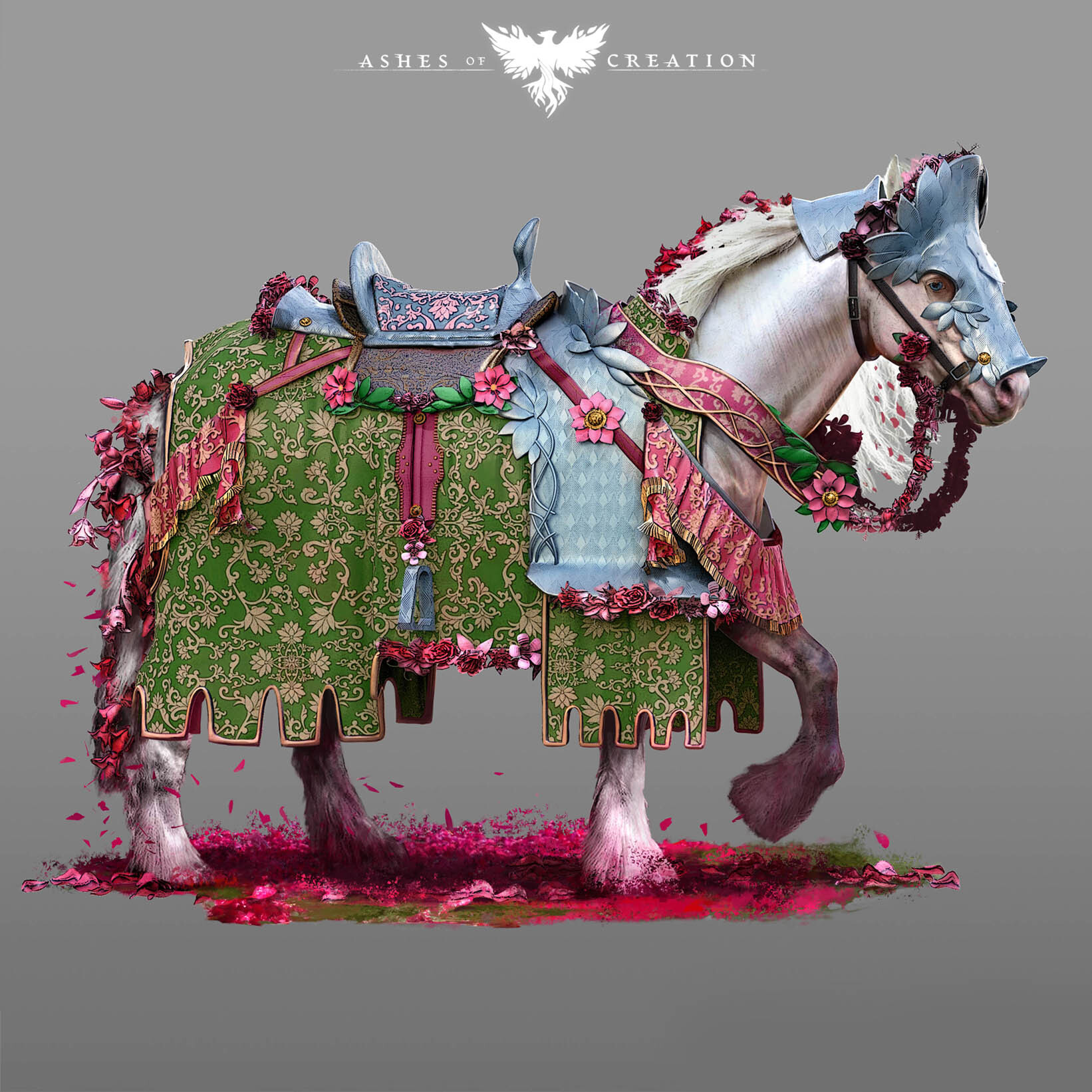 ArtStation - Bloomfest Lancer - Ashes of Creation